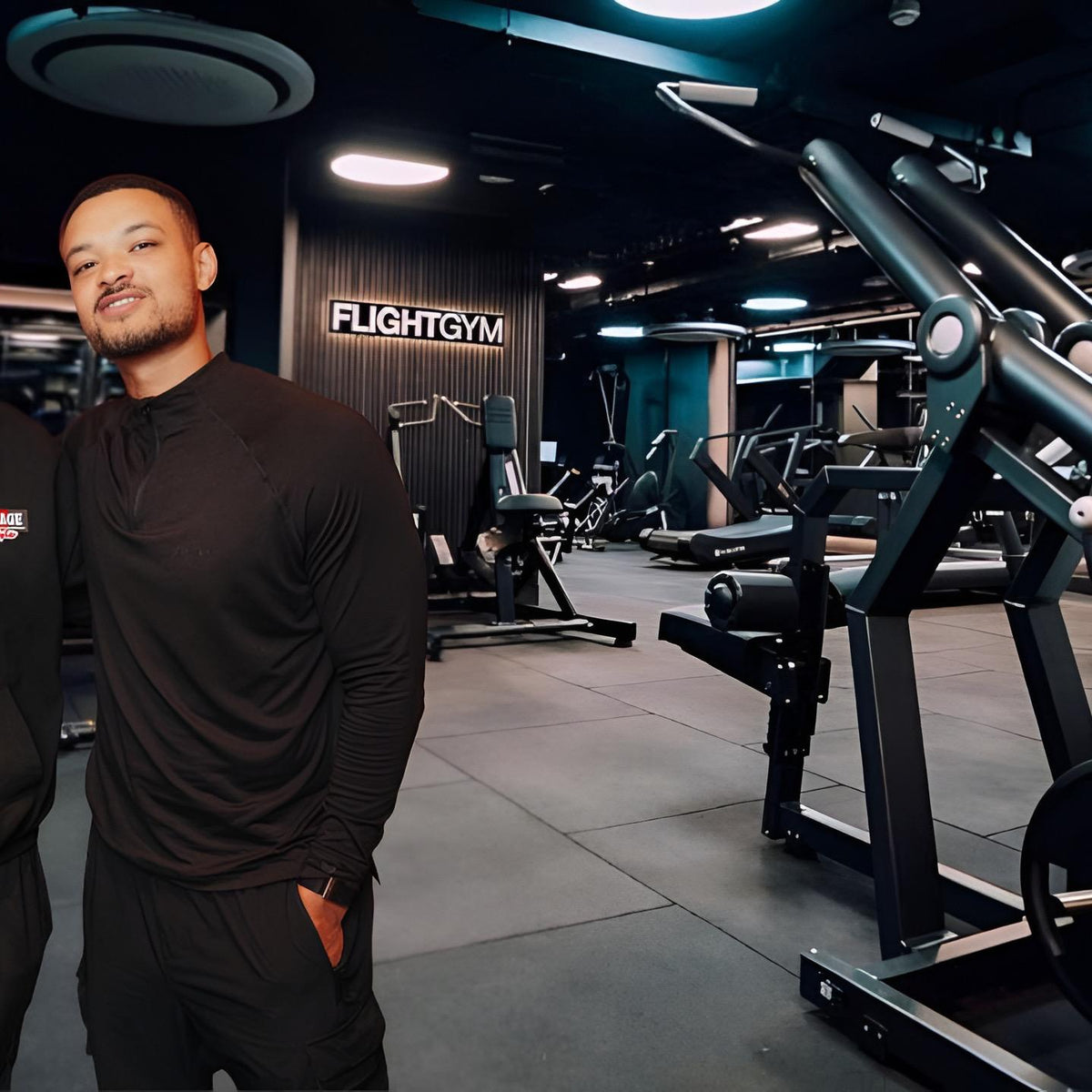 Flight Story Gym Transformed with Garage Style Flooring