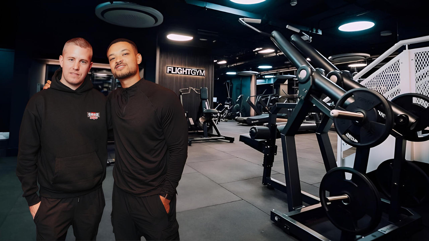 Flight Story Gym Transformed with Garage Style Flooring