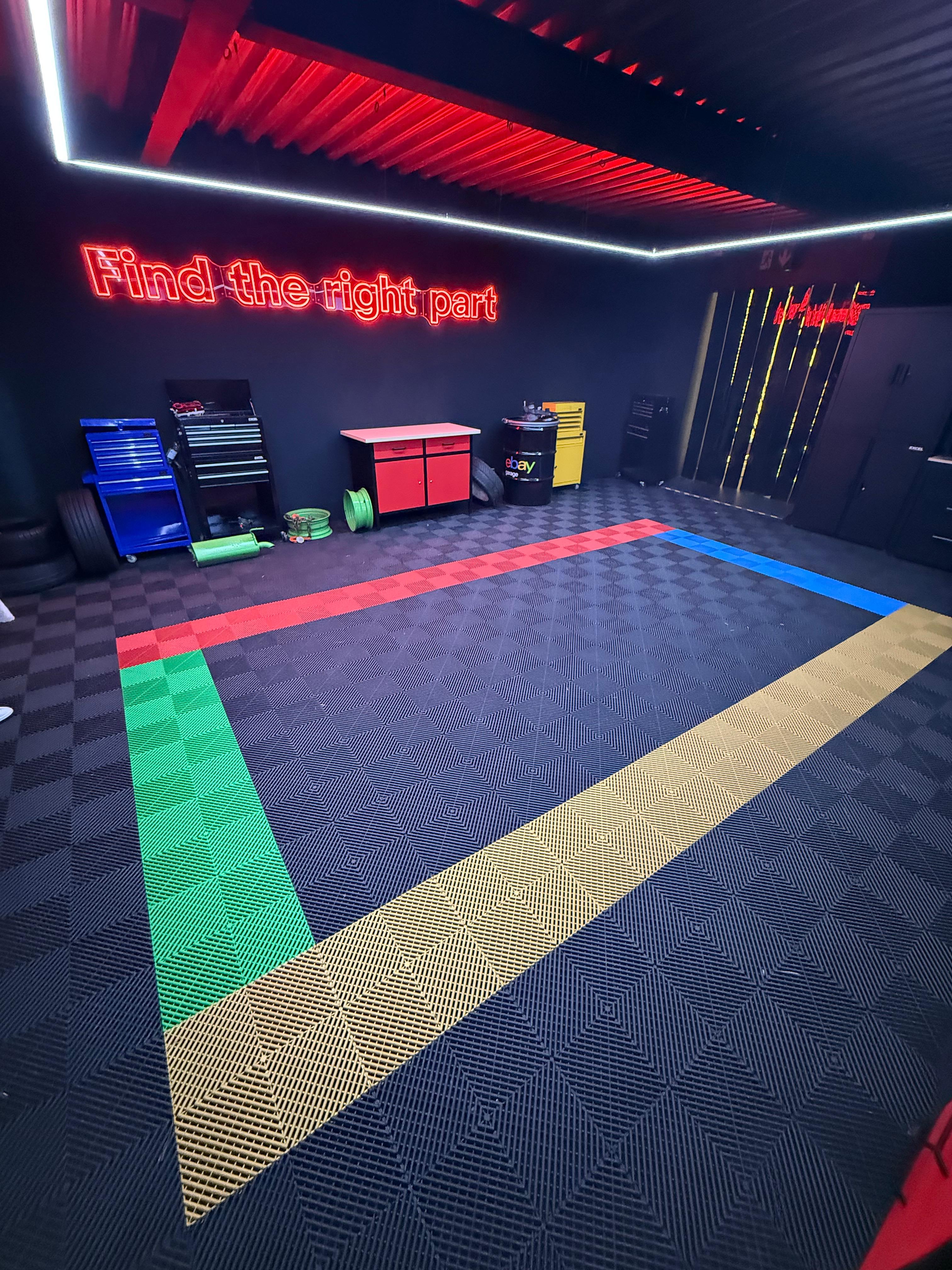 Ebay Uses Garage Style Modular Event Tiles at Goodwood Festival Of Spe