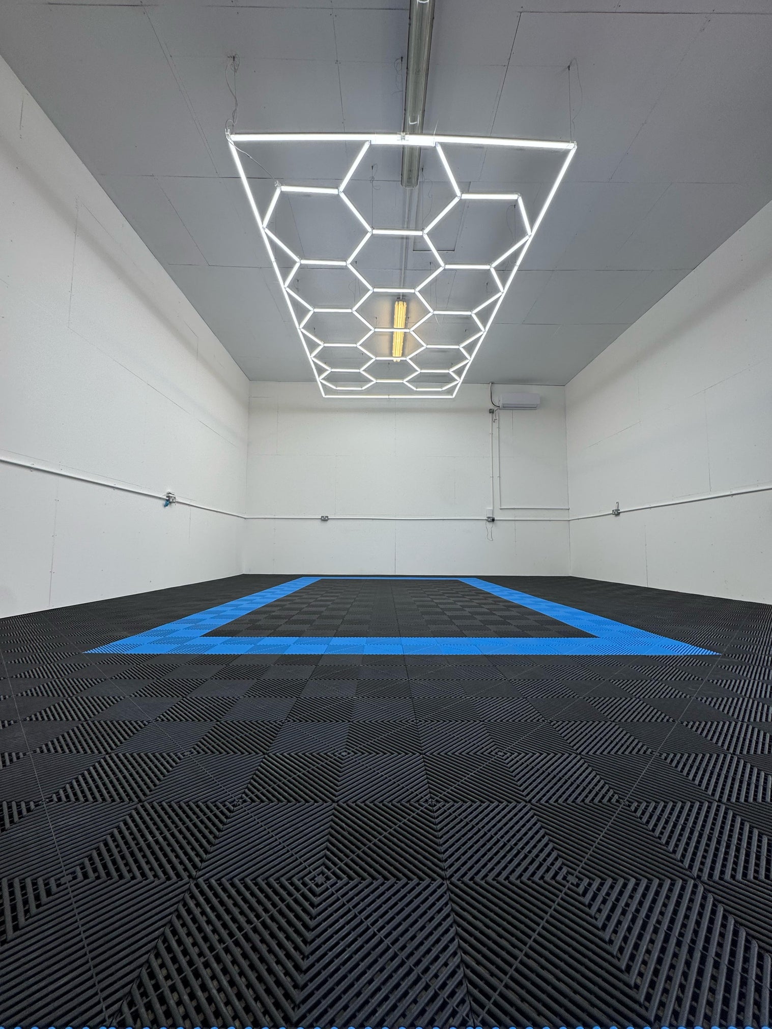 Modular Hexagon Lighting System | Garage lights